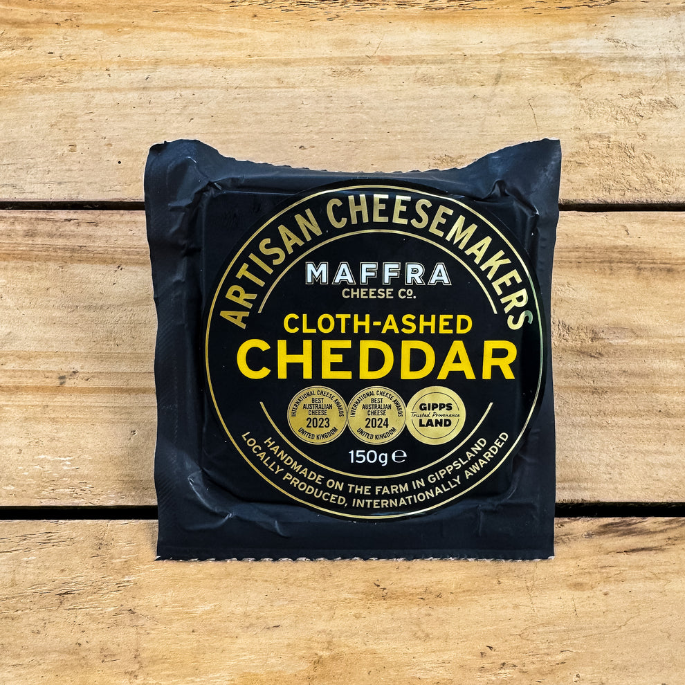 Maffra Cloth-Ashed Cheddar – The Little Farmhouse Pantry